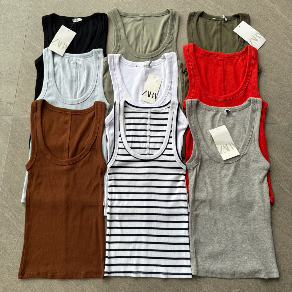 Branded Sleeveless Full Length Tank Top•TIA_ngge | Shopee Philippines