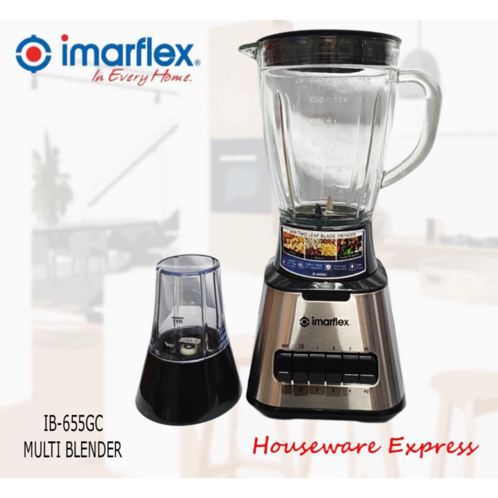 Imarflex Multi-Blender IB-655GC (Houseware Express) | Shopee Philippines