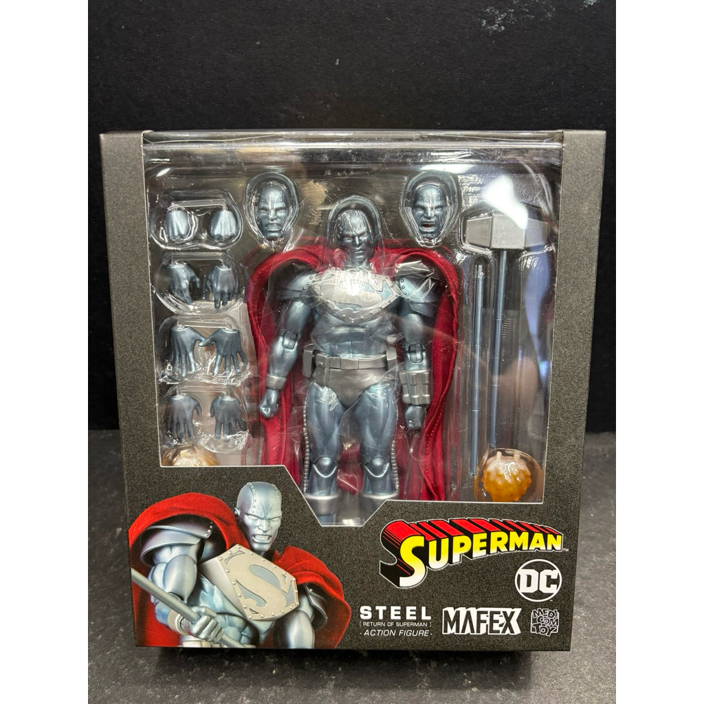 Mafex DC Superman - Steel | Shopee Philippines