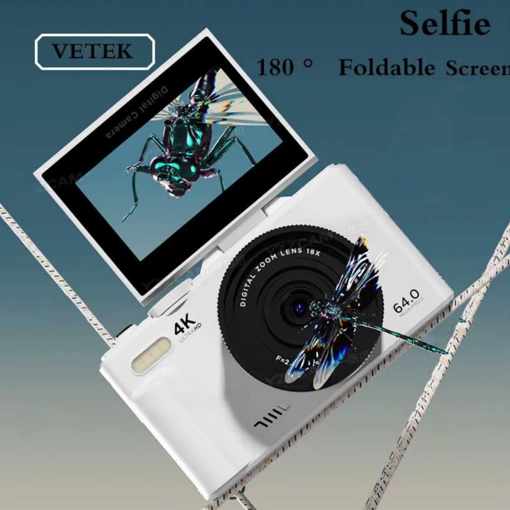 [LIMITED DEALS] 8 Camera 64MP Digital Camera 4K Vlogging Camera 3.0Flip ...