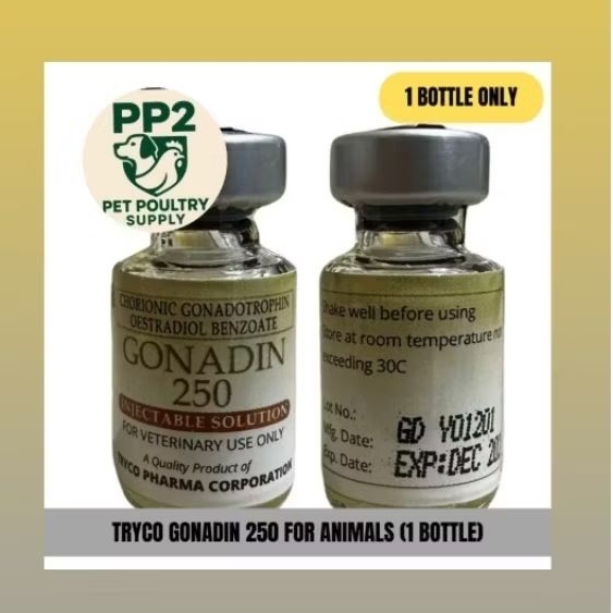 (2ml AMPULE) GONADIN 250 SOLUTIOM FOR VETERINARY USE ONLY | Shopee ...