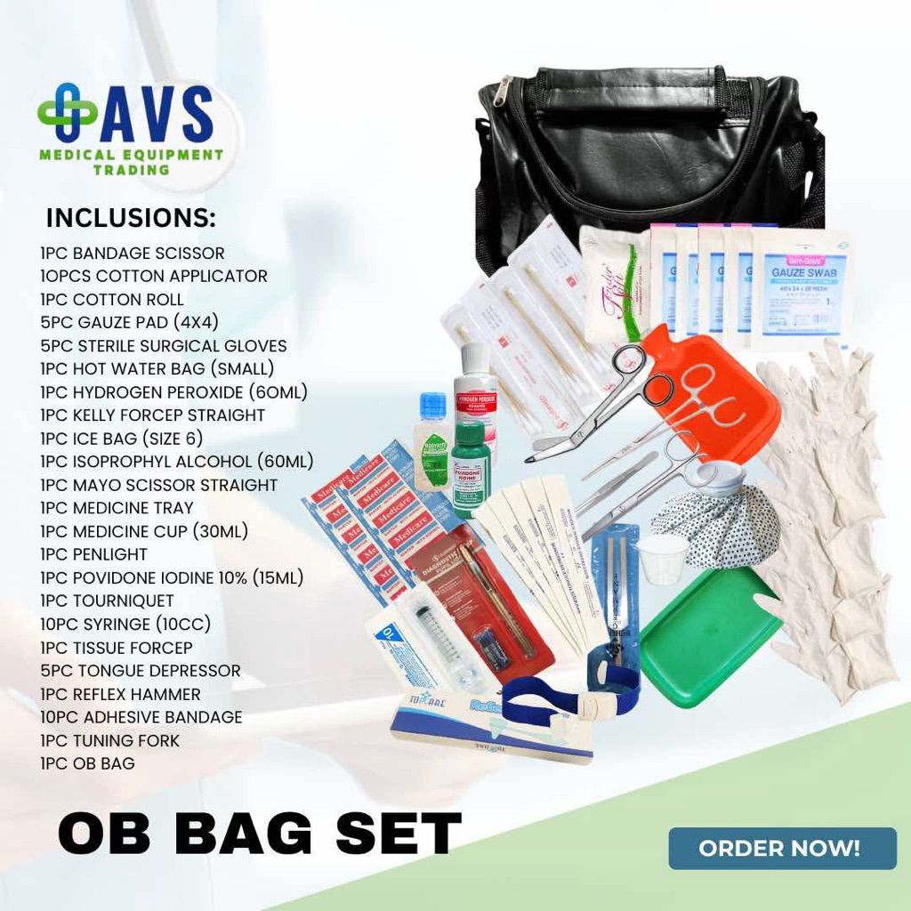 OB BAG SET ( W/ BP manual) | Shopee Philippines