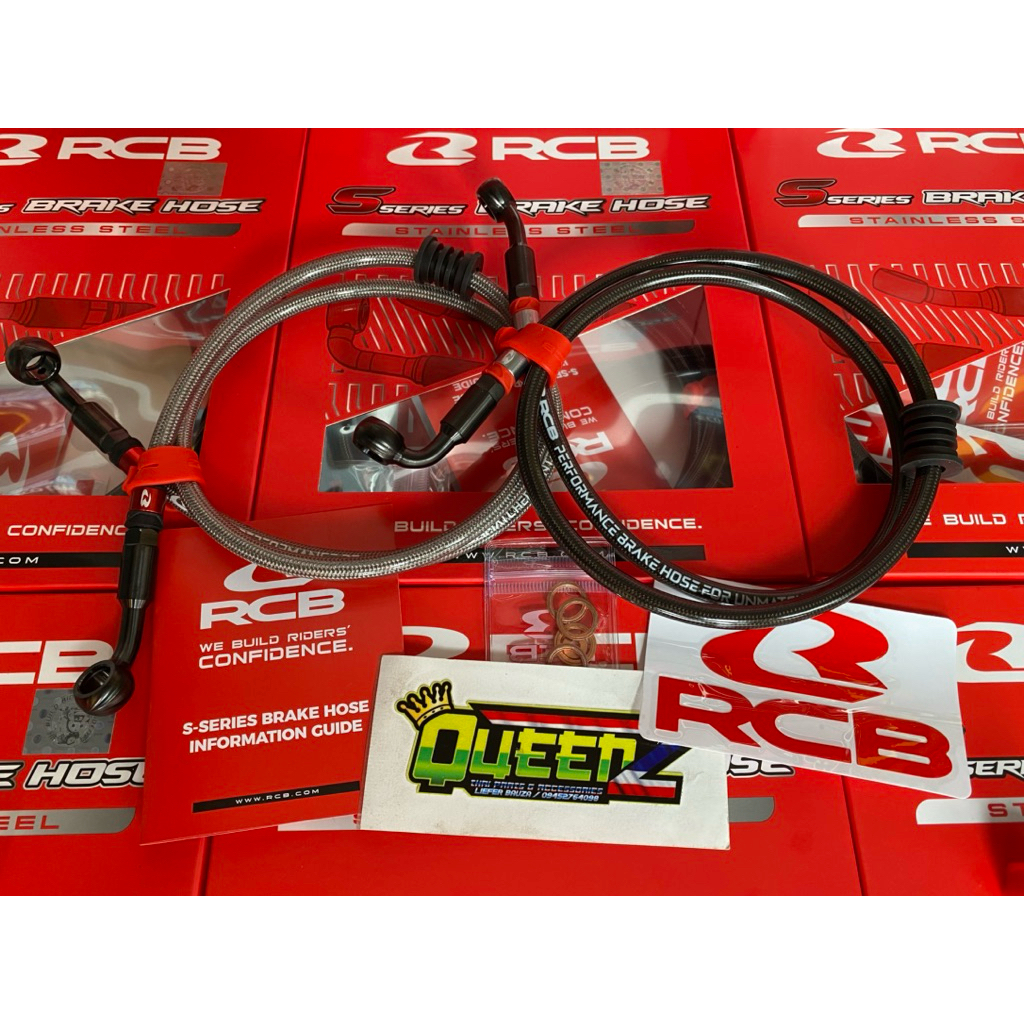 RCB S Series Brake Hose Universal (Disc Caliper Braided Hose) | Shopee ...
