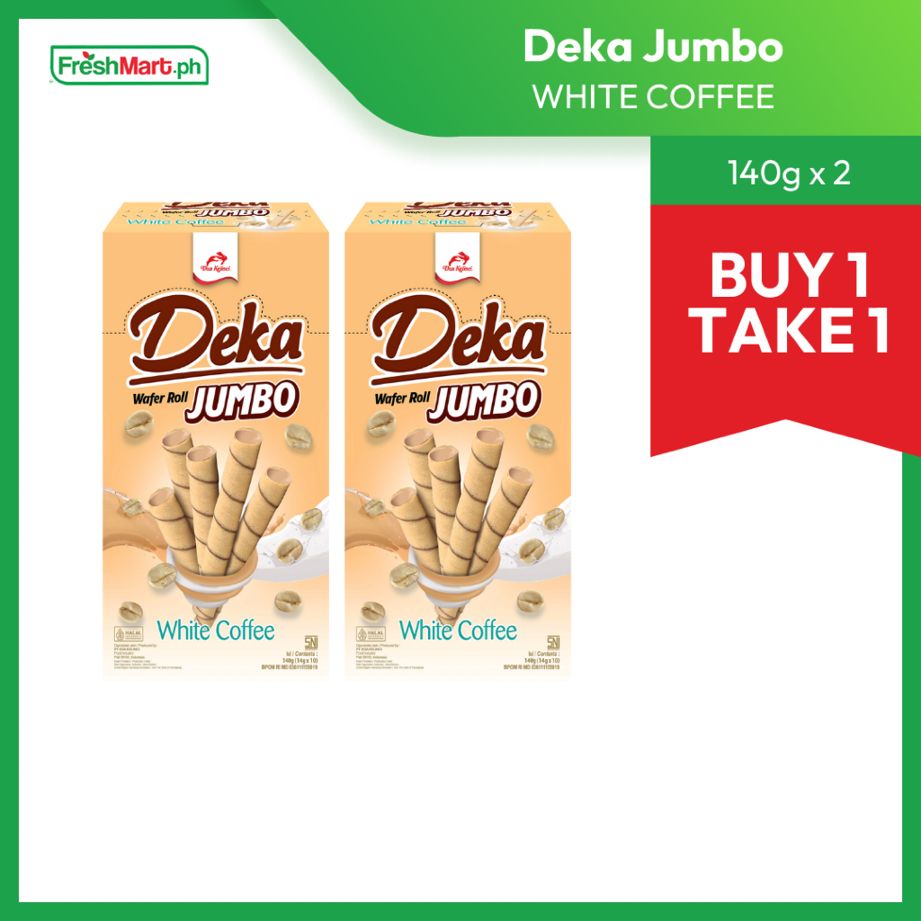 BUY 1 TAKE 1 Deka Jumbo Wafer 140g | Shopee Philippines