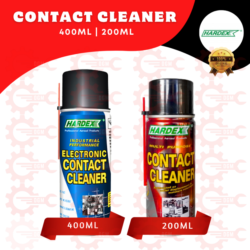 HARDEX Electronic Contact Cleaner (400ml) & Multi-Purpose Cleaner ...