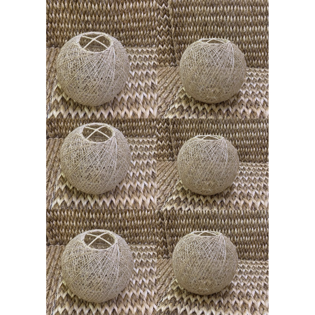 Abaca ball fiver round shape,abaca ball without wiring,abaca ball fiver ...