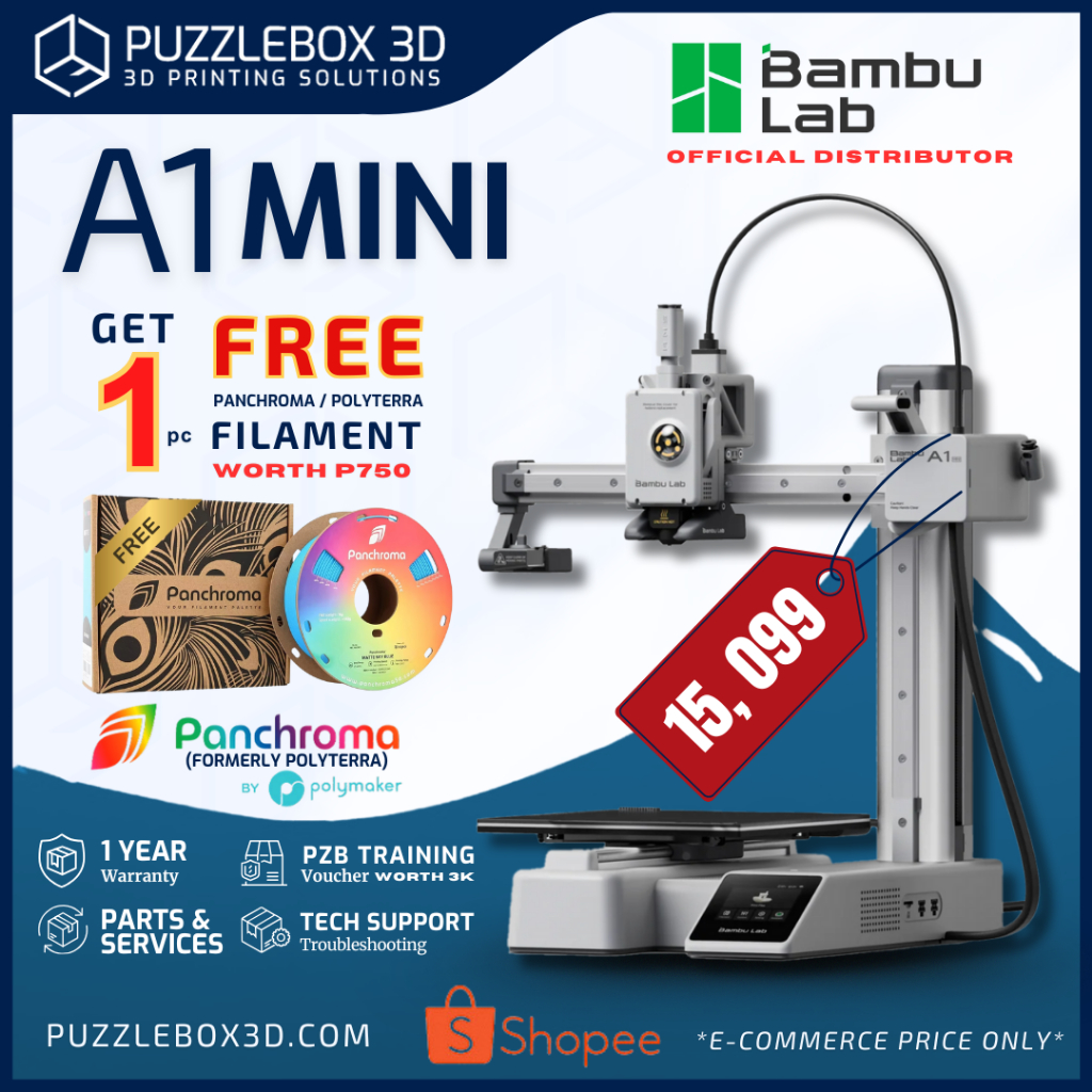 Bambu Lab A1 Mini and A1 Mini Combo series allows 4-Color AMS lite Full Auto Calibration ...