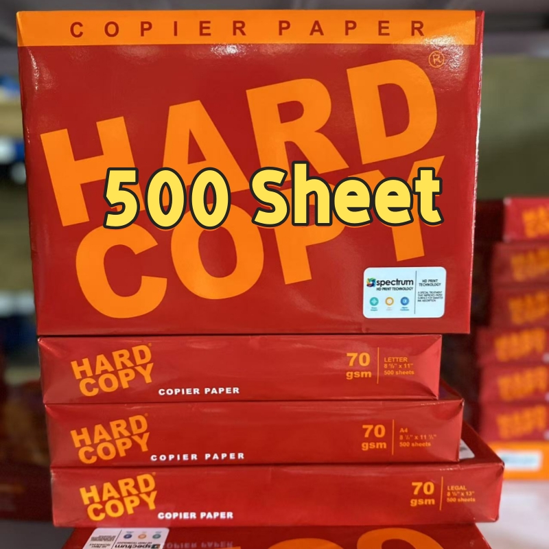 [COD-24H Delivery] 500 Sheets Hard Copy Paper Short Long & A4 Size Bond ...