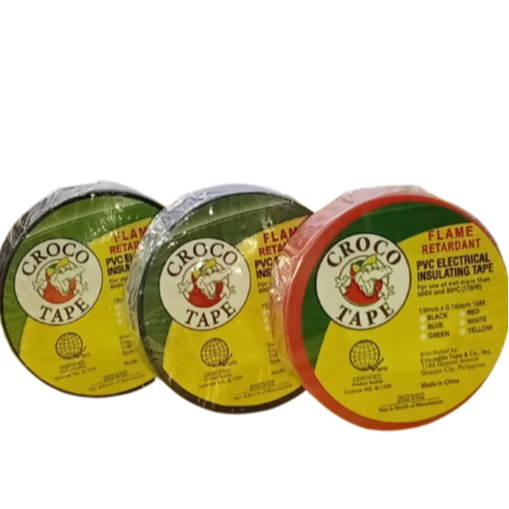 CROCO PVC ELECTRICAL TAPE | Shopee Philippines