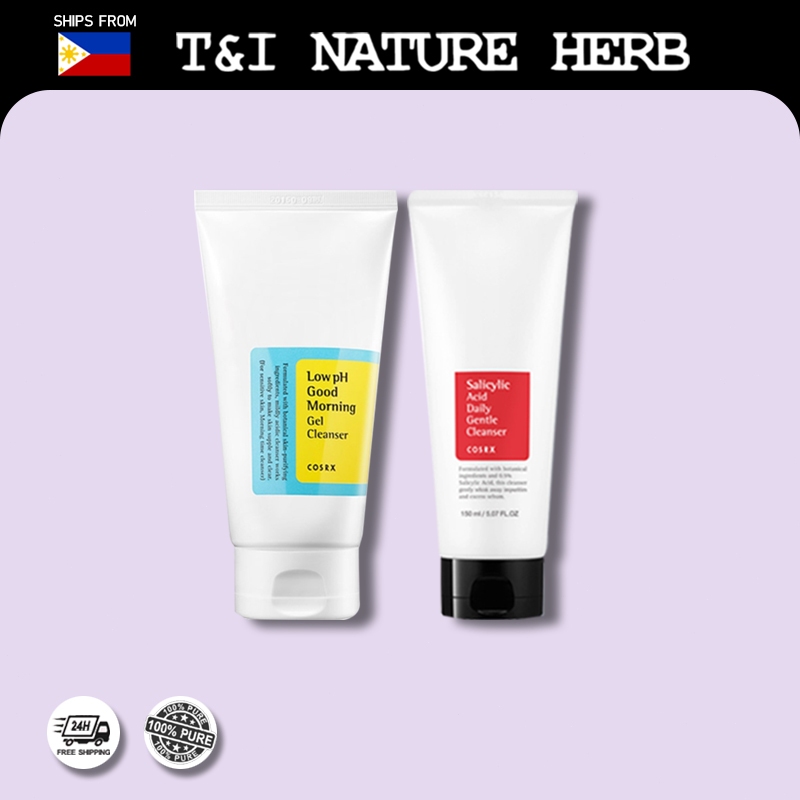 COSRX Low pH Gel Cleanser Set 150ml | Exfoliating Moisturizing ...
