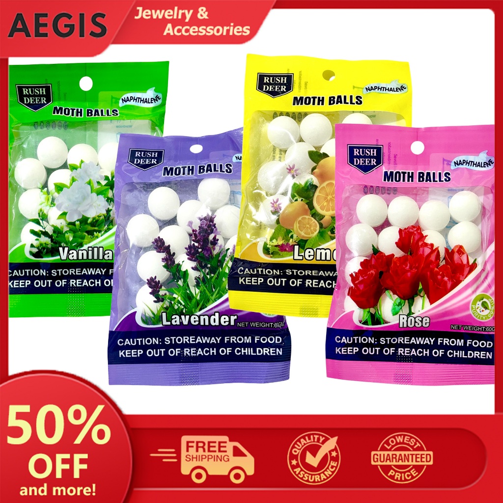 Aegis Bug Off Anti-Mildew Moth-Proof Alcampor Naphthalene Camphor Moth ...