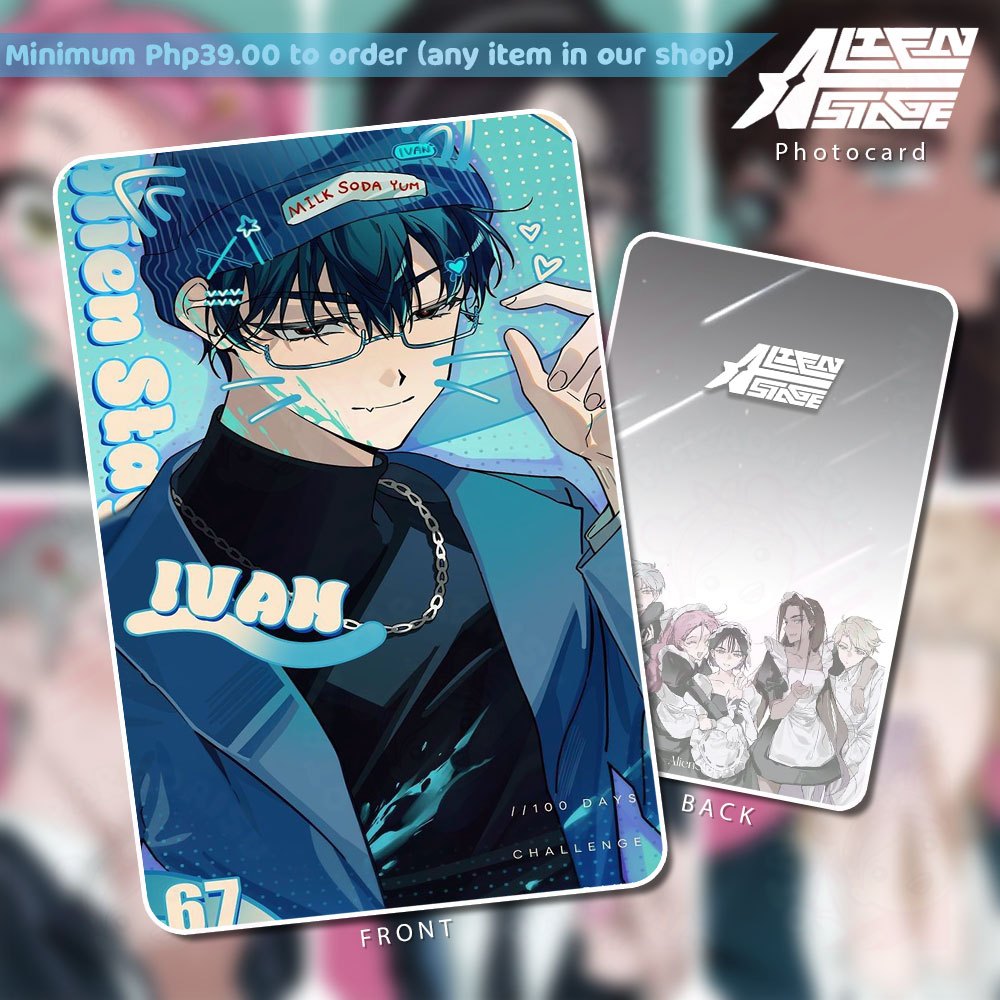 Alien Stage Photocard Ivan Til ALNST | Shopee Philippines