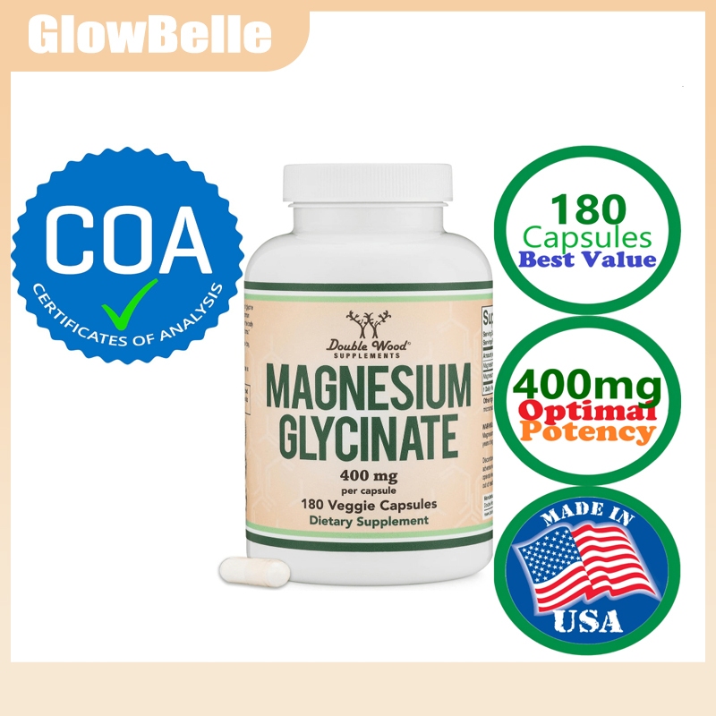 Real Magnesium Glycinate 100% Authentic Doctor's Recommended by Double ...