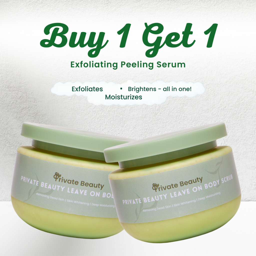 [BUY 1 TAKE 1] Private Beauty Leave On Body Scrub - Exfoliates ...