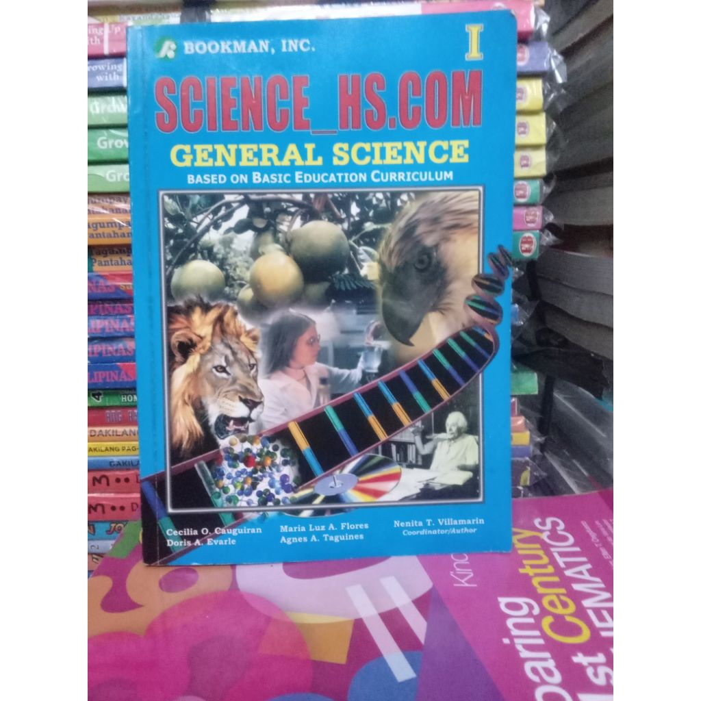 SCIENCE H.S .COM GENERAL SCIENCE 1ST YEAR (USED) | Shopee Philippines
