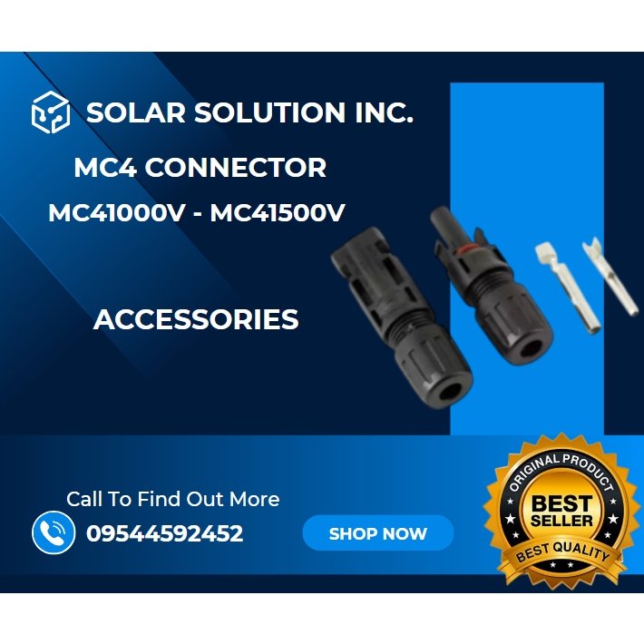 Connectors Waterproof Male female Plug cable Terminals for Solar Panels ...