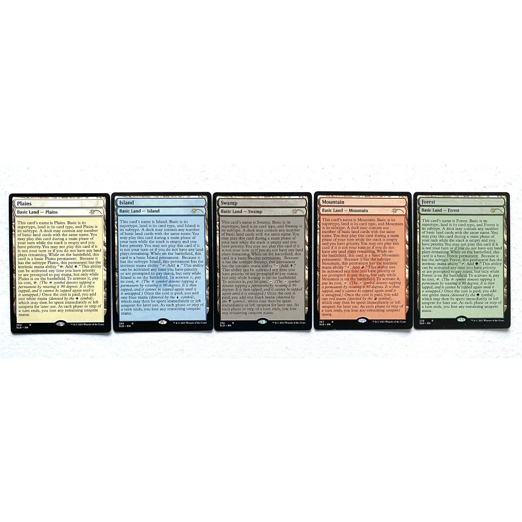 Pr0xy Set - Voracious Reader Basic Lands | Secret Lair Drop (SLD ...