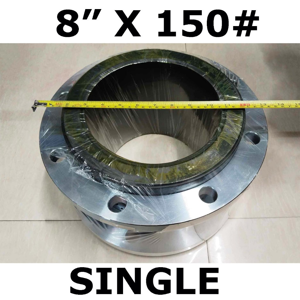RUBBER EXPANSION JOINT 8" X 150# RUBBER BELLOW ASTM 150 SINGLE SPHERE ...