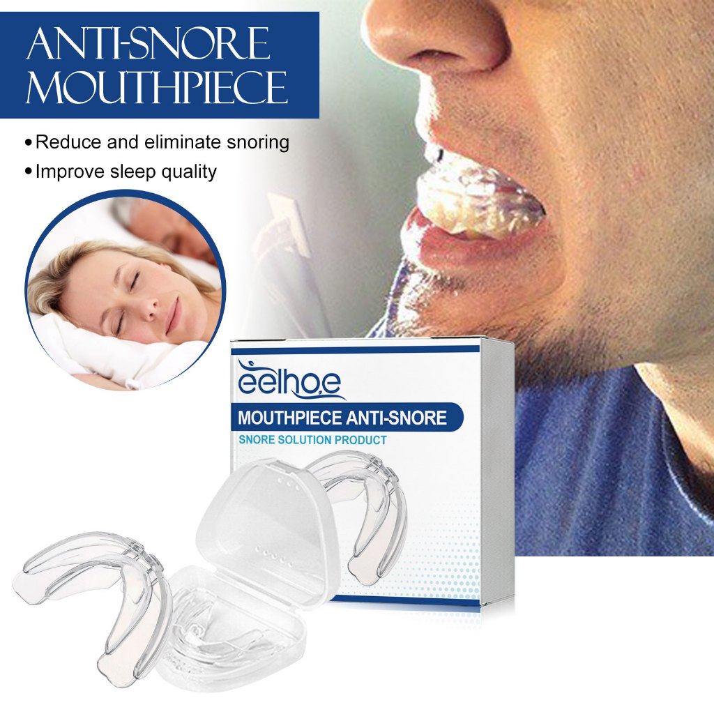 EELHOE Anti-Snoring Braces 30g Bruxism Mouth Guards Sleep Relief Anti ...