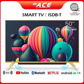 ACE 50" Smart Google TV DK5 LED-605 (Android 14, Netflix, Youtube ...