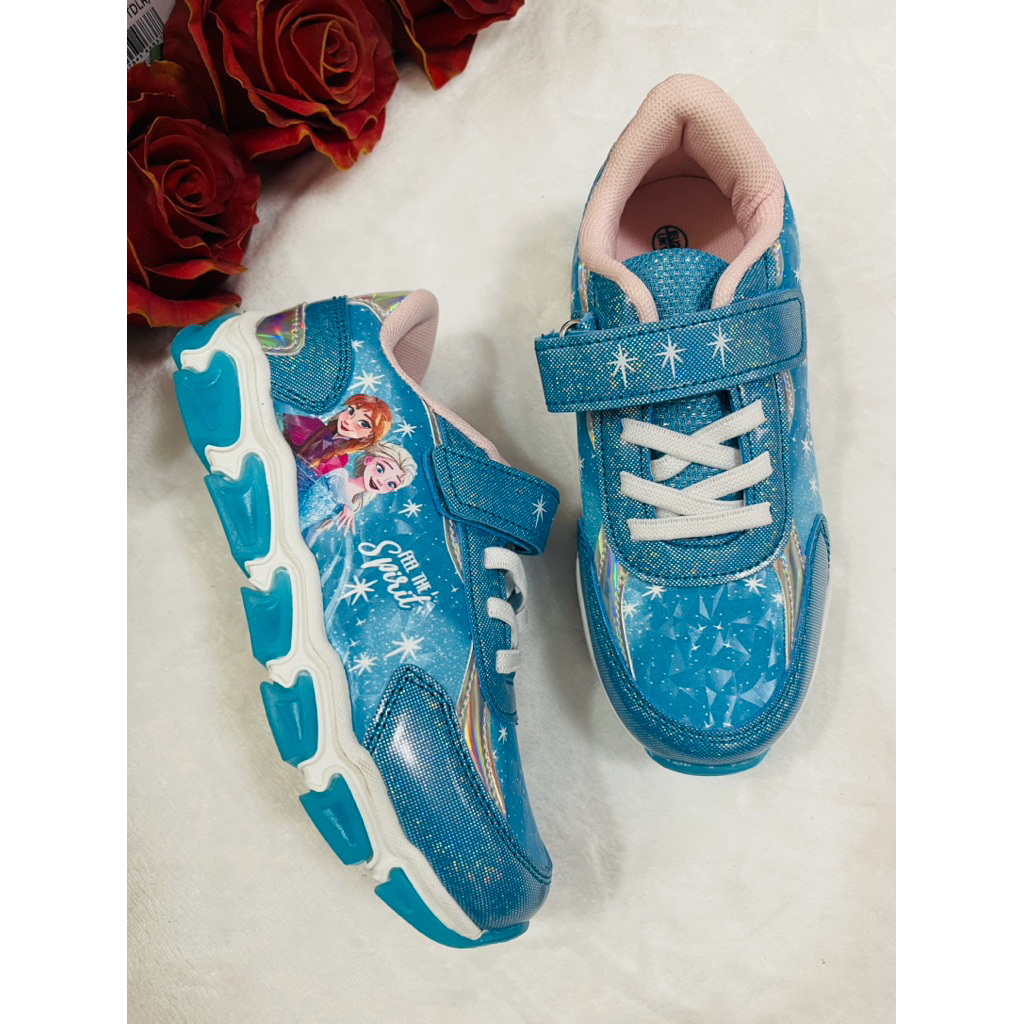 Disney Frozen Blue Light Up Shoes (No BOX) | Shopee Philippines