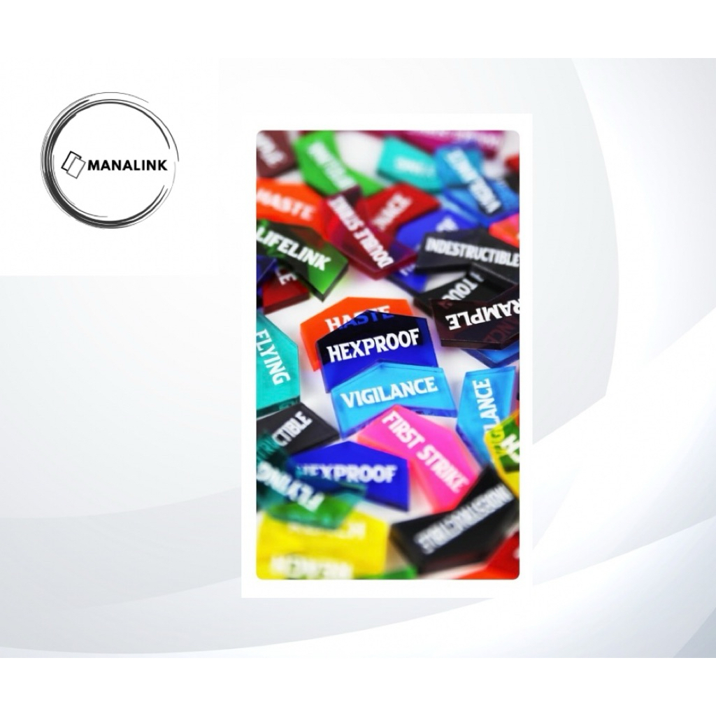 12pcs MTG Keyword Counters - Set Color MTG Tokens for Magic The ...