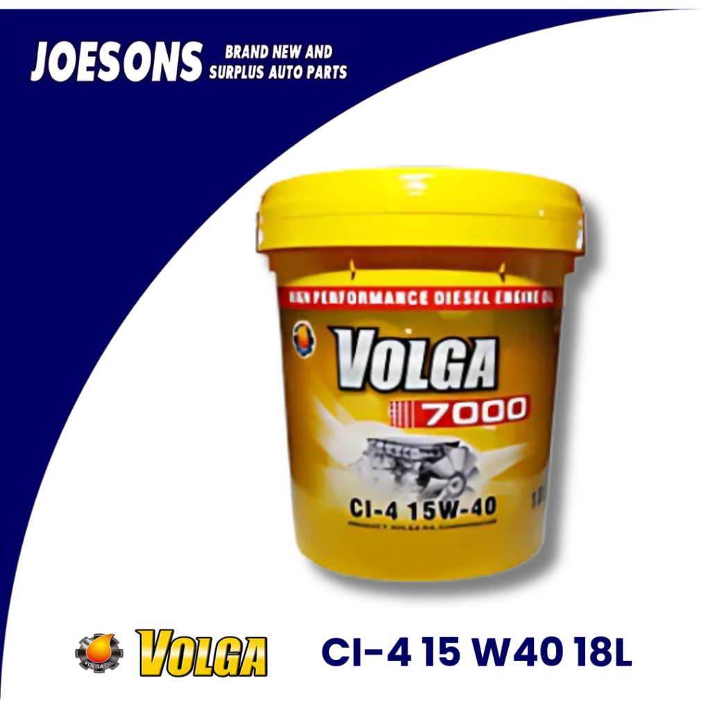 CI-4 15W40 PAIL HEAVY DUTY DIESEL ENGINE OIL (VOLGA) | Shopee Philippines