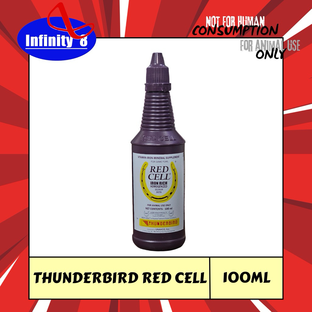 THUNDERBIRD RED CELL 100ML | Shopee Philippines