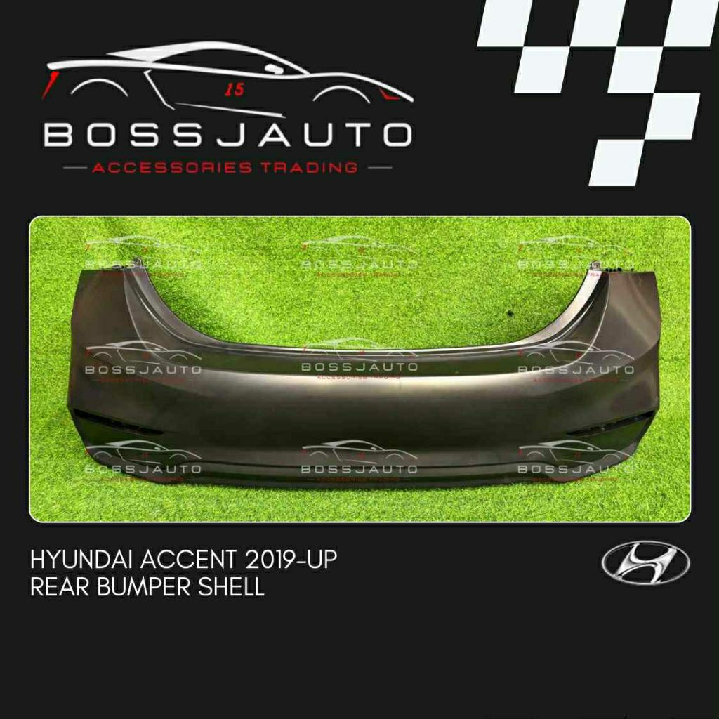 Rear Bumper Shell for Hyundai Accent 2019-up | Shopee Philippines