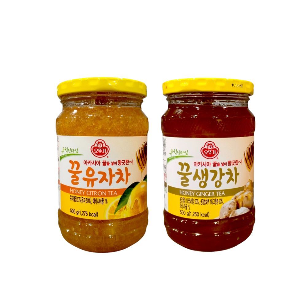 Korean Ottogi Honey Citron Tea/Honey Ginger Tea - 500g | Shopee Philippines