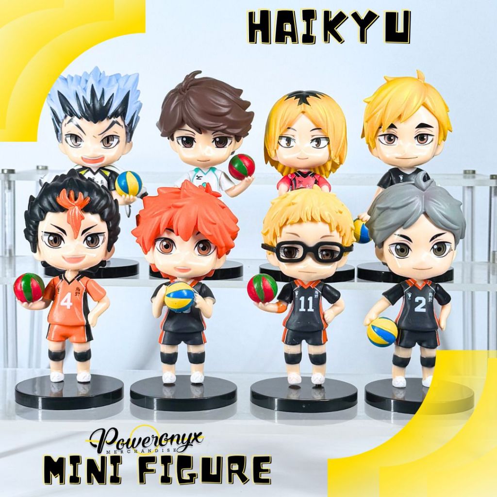 Haikyu Shoyo Hinata Oikawa Kenma Tetsuro Yaku Mini Figure | Shopee ...