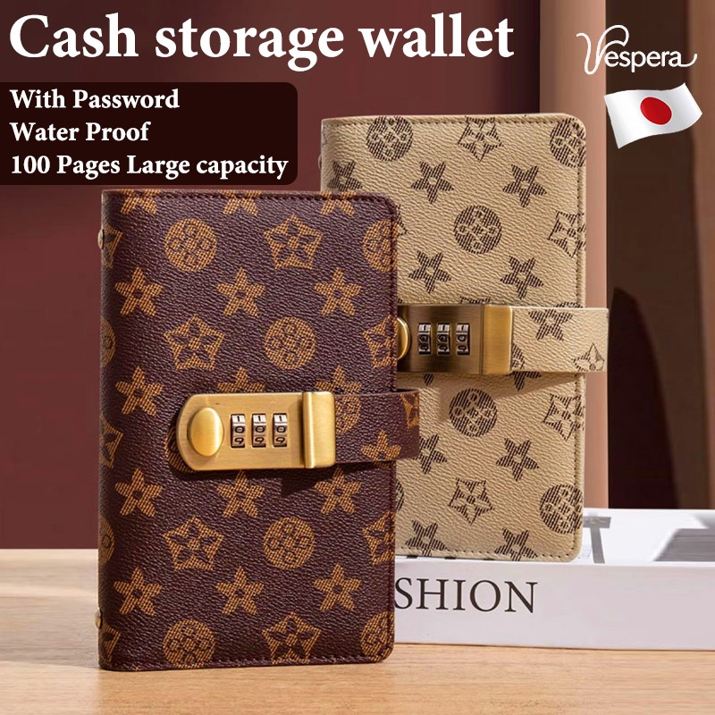 Couples 100-day Challenge Envelope with Passwork Loc Cash Money Binder ...