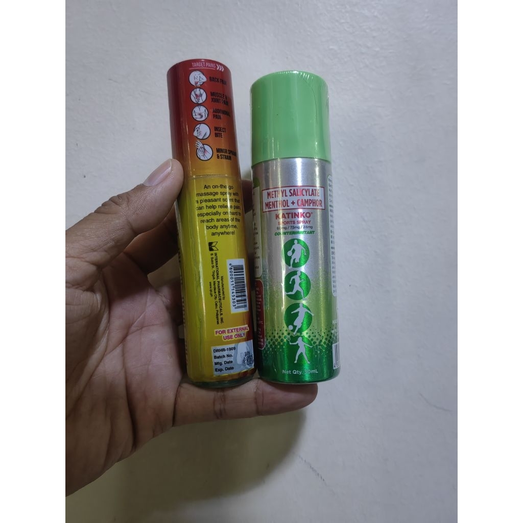 Dorayd Sports Spray Bundle Fast relief for Muscle Pain Methyl ...