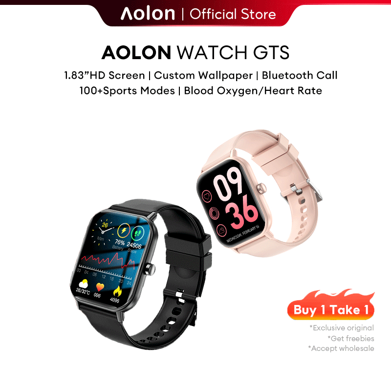 【Buy 1 Take 1】Aolon/Huafit GTS 2025 Smart Watch For Men Women Bluetooth ...