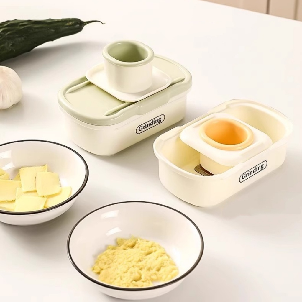 Multifunctional Manual 2IN1 Garlic Grinder Ginger Grinding Grater ...