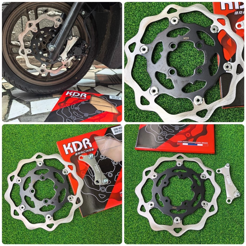 Kdr big disc bracket beat genio scoopy click i 125 150 vario mio 125 ...