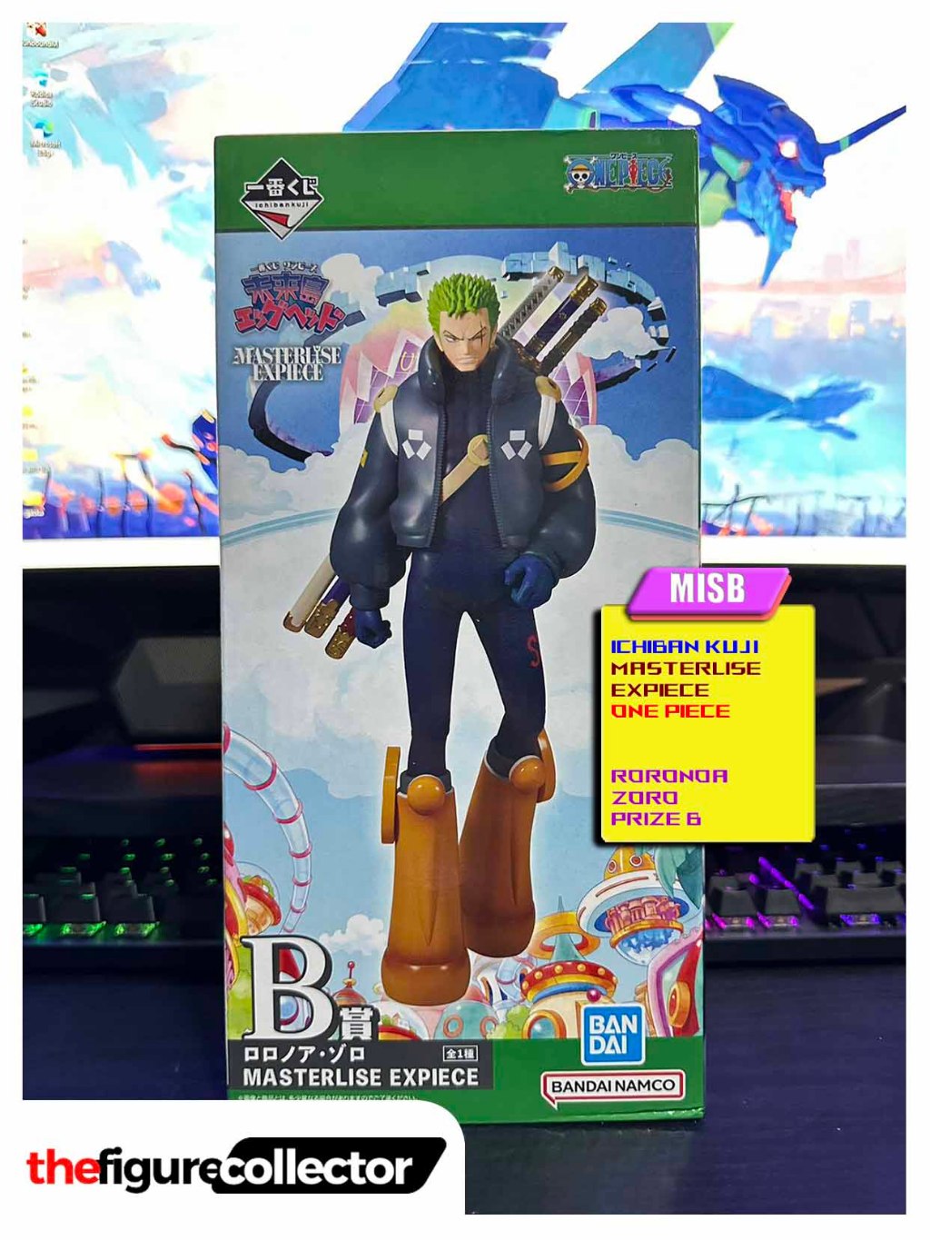 IK ZORO EGGHEAD [Authentic] Ichiban Kuji Masterlise | One Piece Figures ...