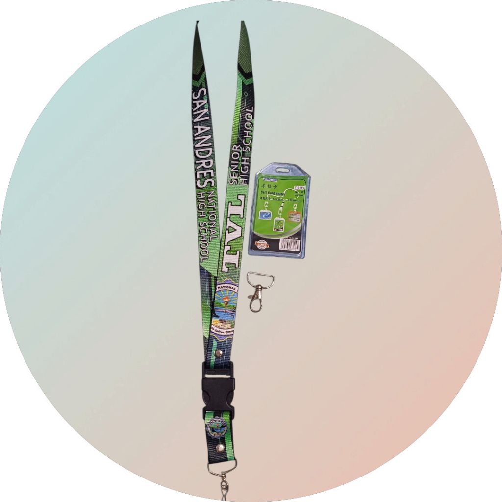 SAN ANDRES SHS STEM ABM HUMSS GAS ID LACE LANYARD | Shopee Philippines