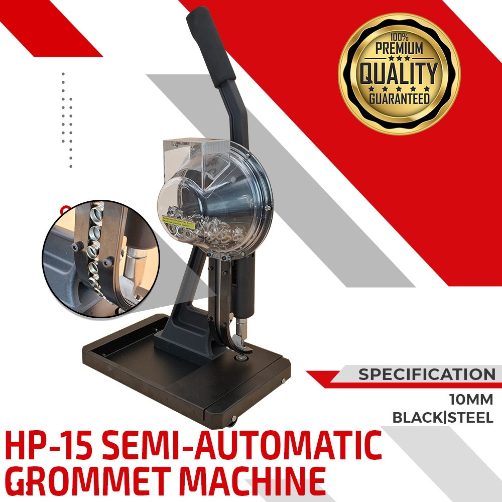 HP-15 Semi-Automatic Grommet Machine Eyelet Machine - 10mm (with free sample) | Shopee Philippines
