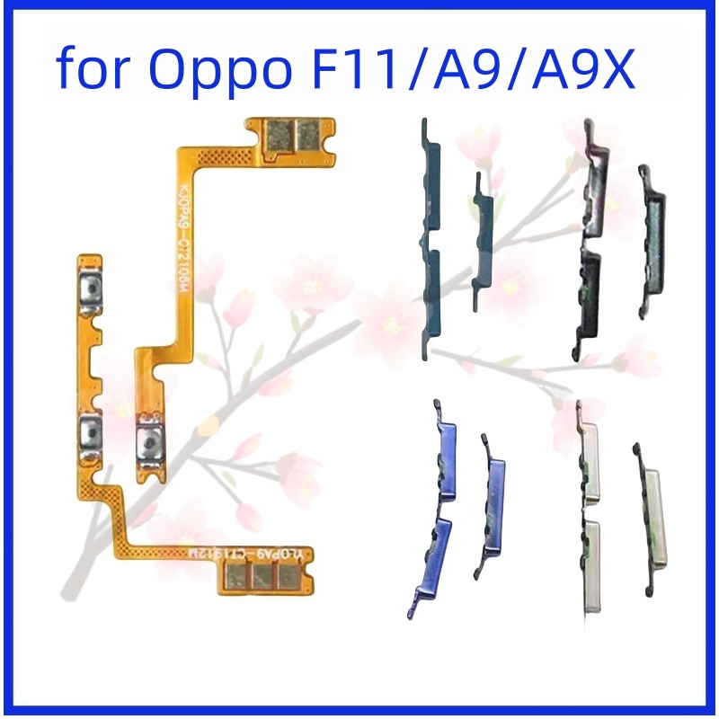 Power Button Flex for Oppo F11/A9 A9X switch on off Volume Button Flex ...