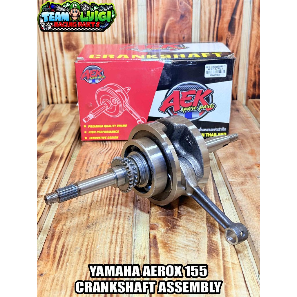 AEK CRANKSHAFT ASSEMBLY AEROX/BEAT/CLICK/NMAX/WAVE125/MIO I 125 M3/GY6 150 THAILAND TECHNOLOGY ...