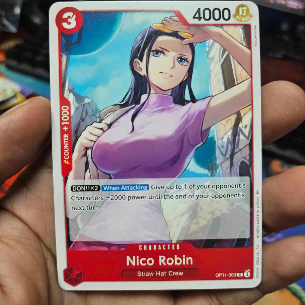 One Piece TCG [ENGLISH] C OP11-009 Nico Robin | Shopee Philippines