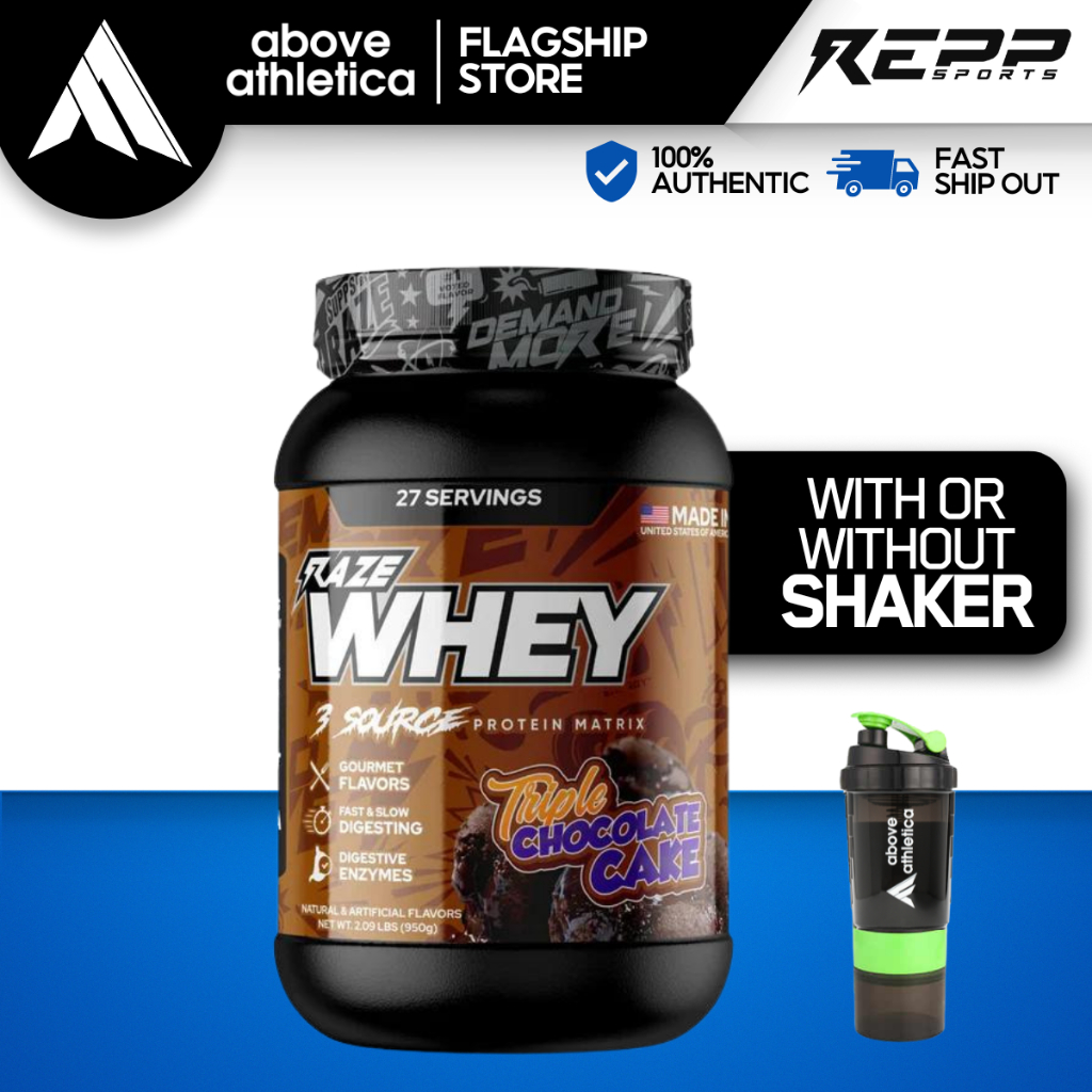 Repp Sports Raze Whey Protein Powder 2lbs 27 servings | Shopee Philippines