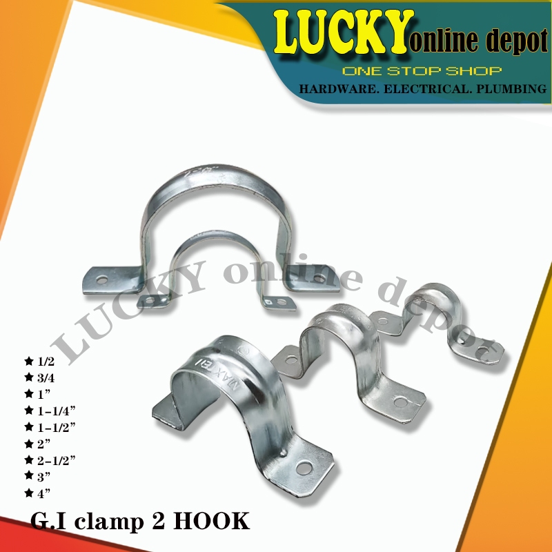 pvc clamp 1/2 - Best Prices and Online Promos - Jun 2026 | Shopee ...