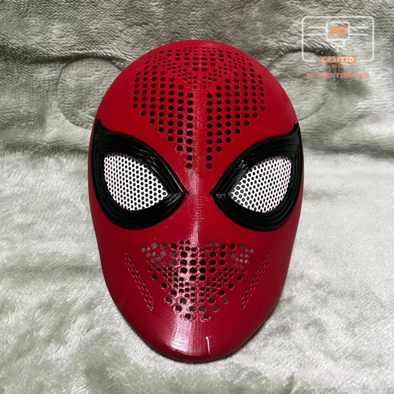 Spider-Man Faceshell | Tom Holland | MCU | Mask | Cosplay | Costume ...