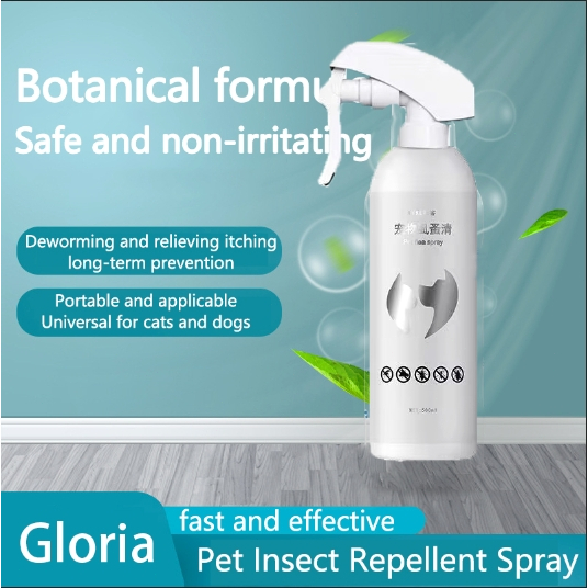 Dog flea and tick remover 510ML organic flea and tick spray removes ...