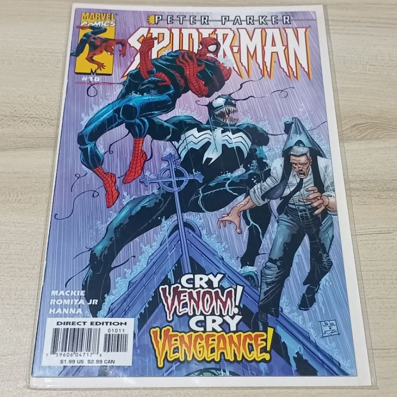 Marvel/DC Comics, Collectible/Collection, Peter Parker Spiderman: Cry ...