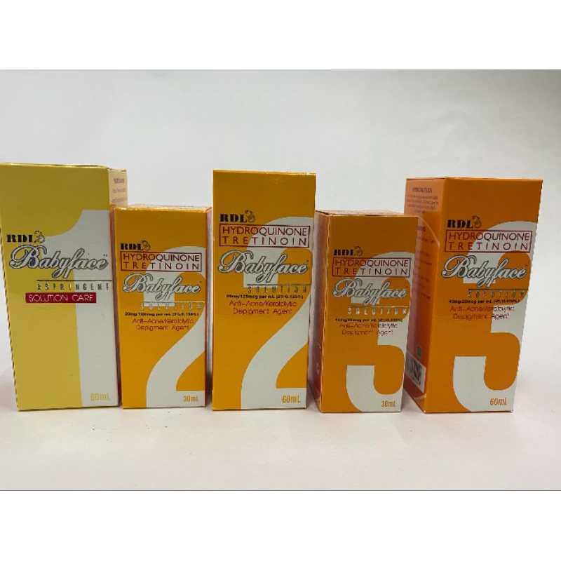 RDL Baby Face Solution #1 #2 #3 | Shopee Philippines