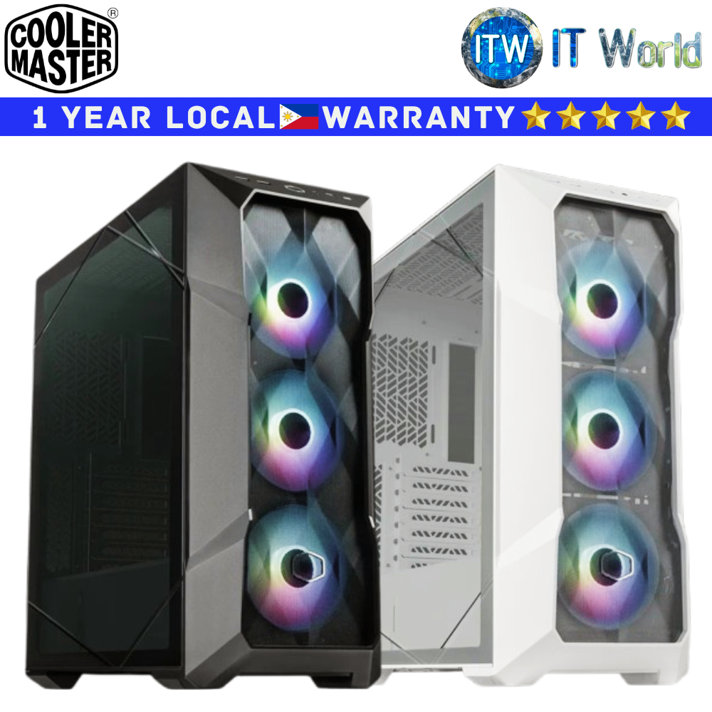 Cooler Master Computer PC Case TD500 MESH V2 Mid Tower Tempered Glass ...
