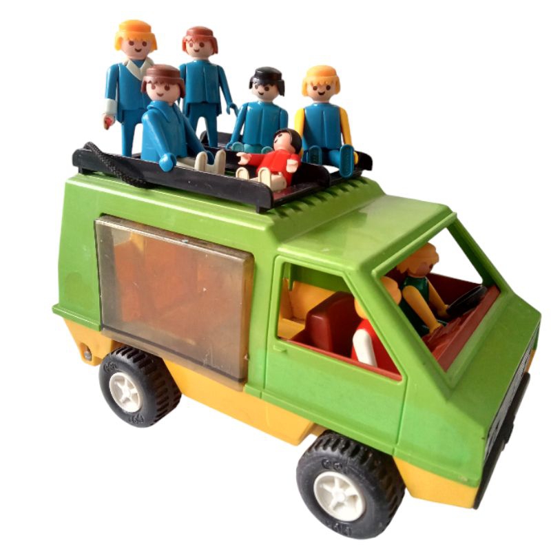 Vintage 1977 Fisher Price Adventure People Van + Vintage Playmobil ...
